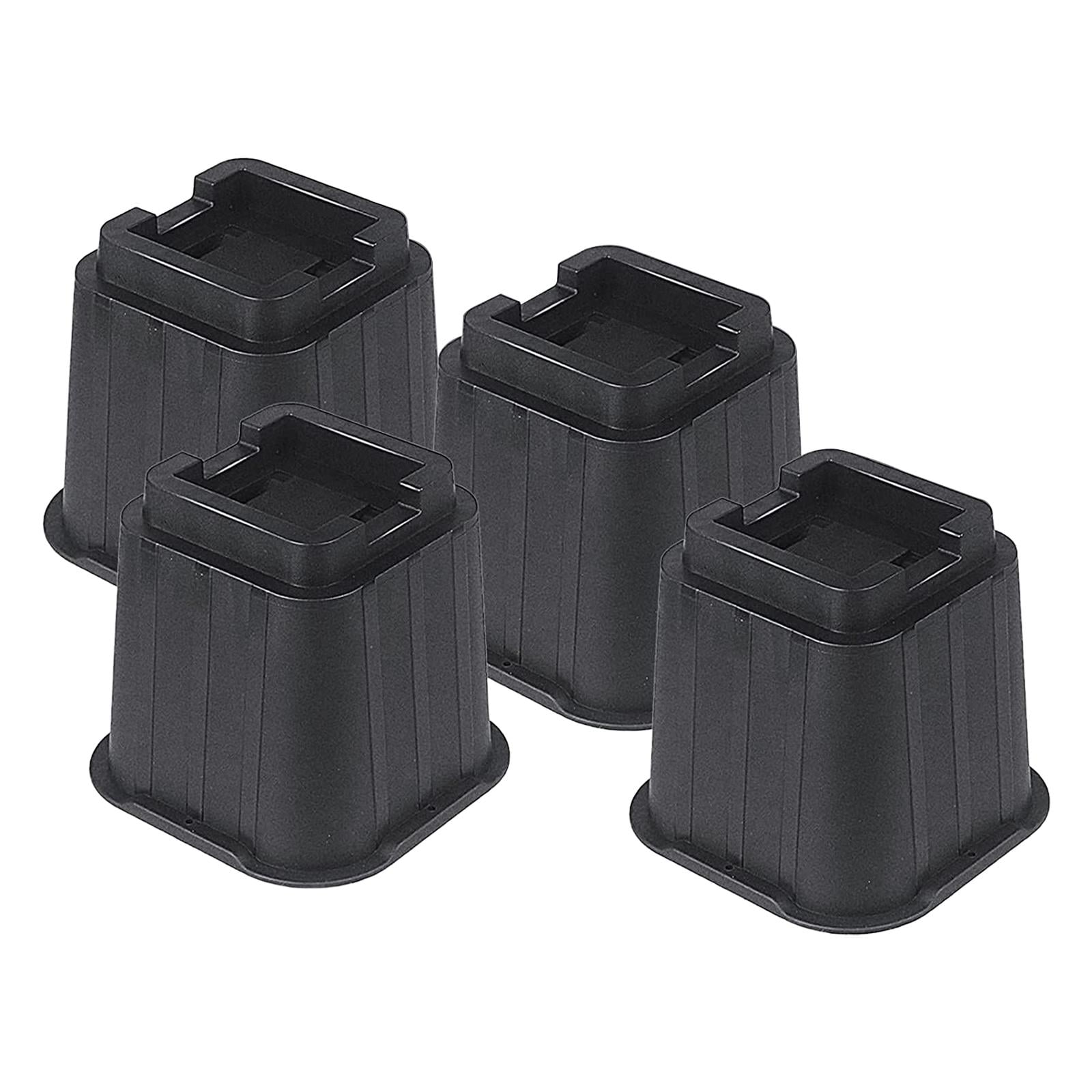 Furniture Risers Square Kitchen Bed Risers Heavy Duty for Sofa Desk ...