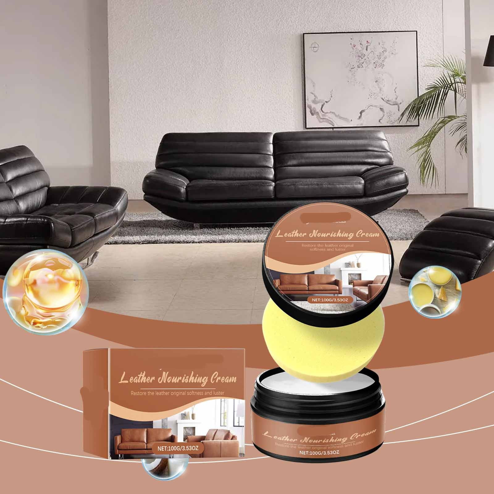 Furniture Salve For Leather, Household Leather Upholstery Cleaners ...