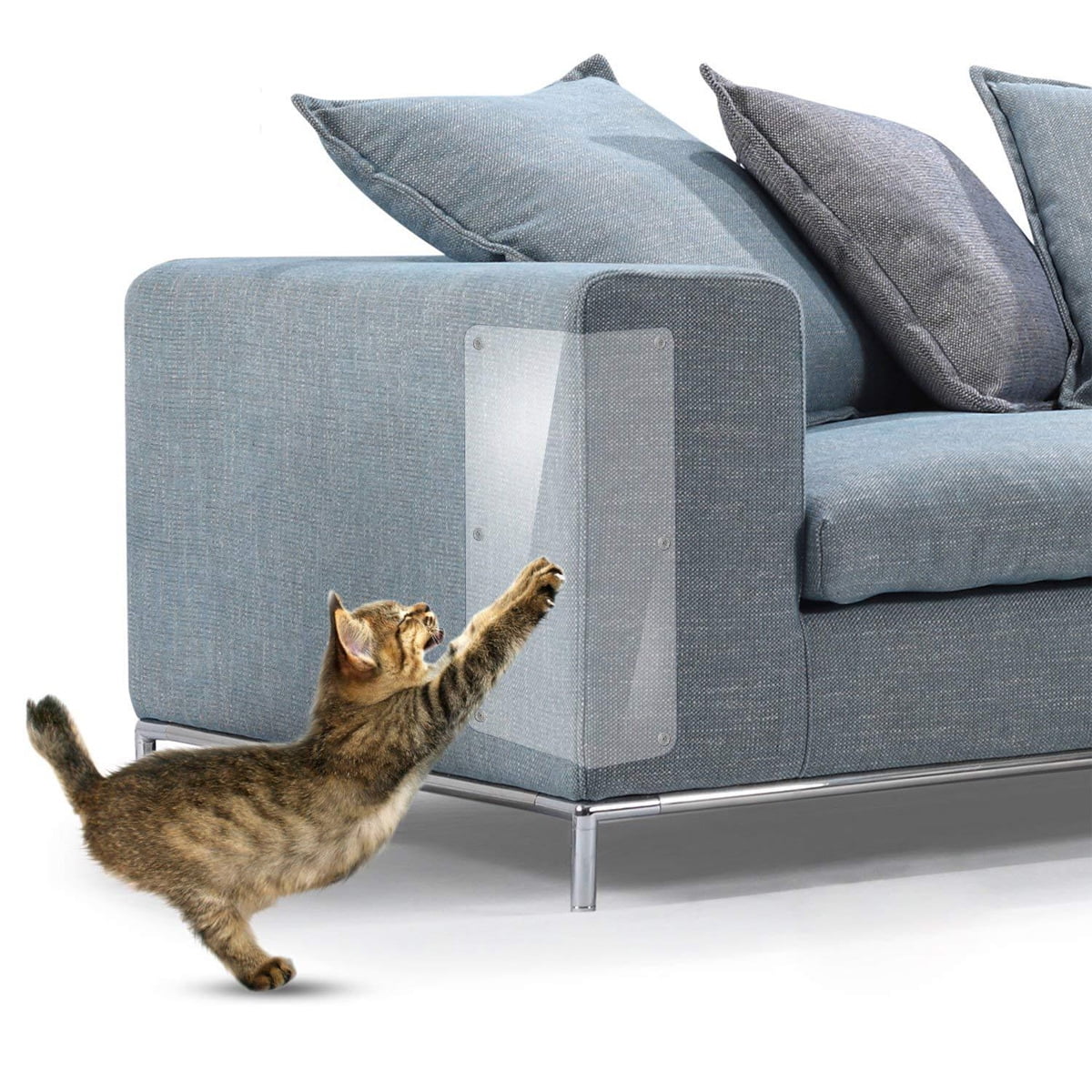 Furniture Scratch Guard, Clear Vinyl Protector Heavy Duty Flexible, for ...
