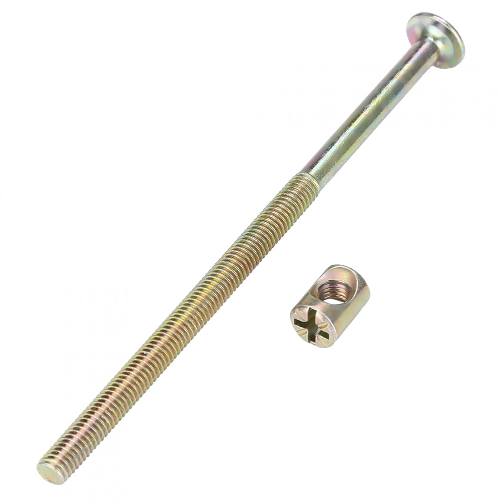 Furniture Screw, Furniture Fastener,10PCS M6 Carbon Steel 120mm ...