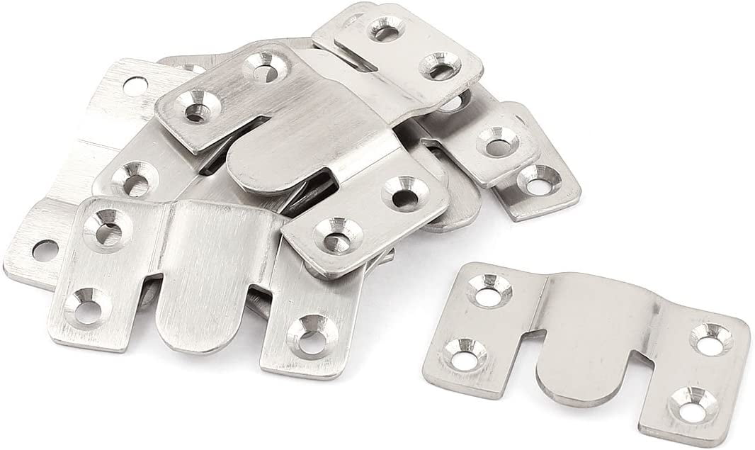 Furniture Sectional Interlock Style Sofa Connector 10pcs Silver Tone ...