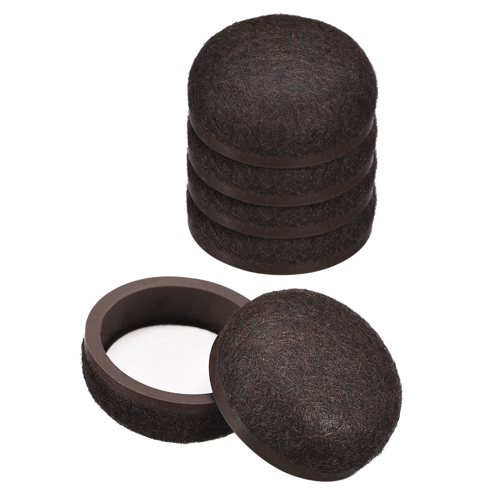 Furniture Sliders, 20 Pack 1 1/4" Formed Felt Round Sliding Pad, Chair ...