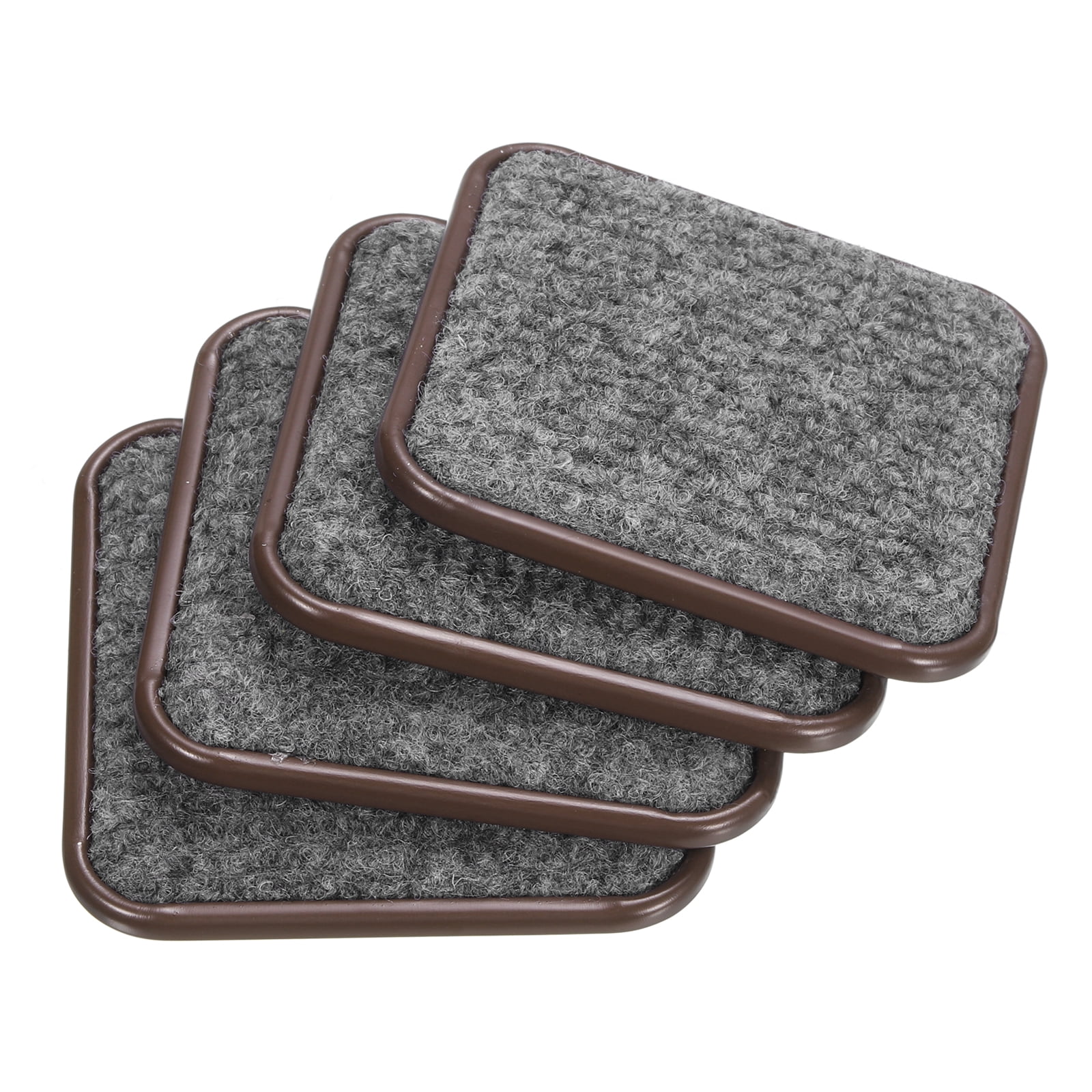 Furniture Sliders, 4Pcs 2 1/2" - Felt Square Sliding Pads, Reusable ...