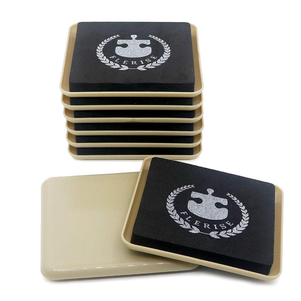 Furniture Sliders FLERISE Furniture Moving Kit Reusable Felt Movers for ...