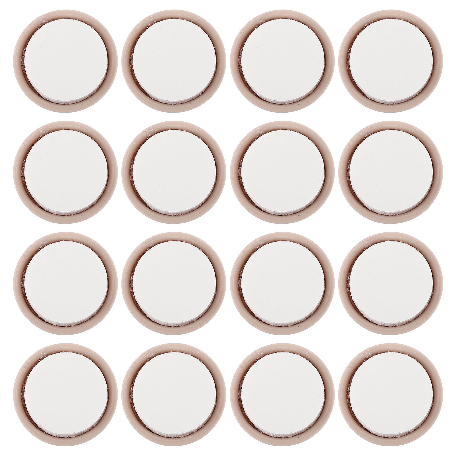 DancingRoom Furniture Sliders Light Grey Plastic Chair Glide Leg Pads ...