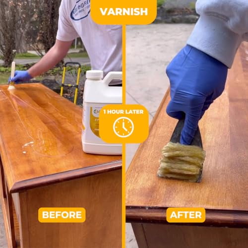 Furniture Strip & Clean | Paint & Varnish Remover | Wood Stain Stripper ...