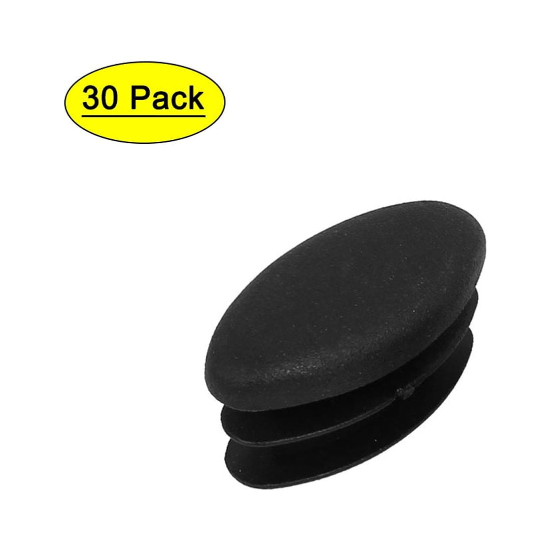 Furniture Table Leg Feet Oval Shape Protector Cover Pads 30mmx15mmx16mm ...