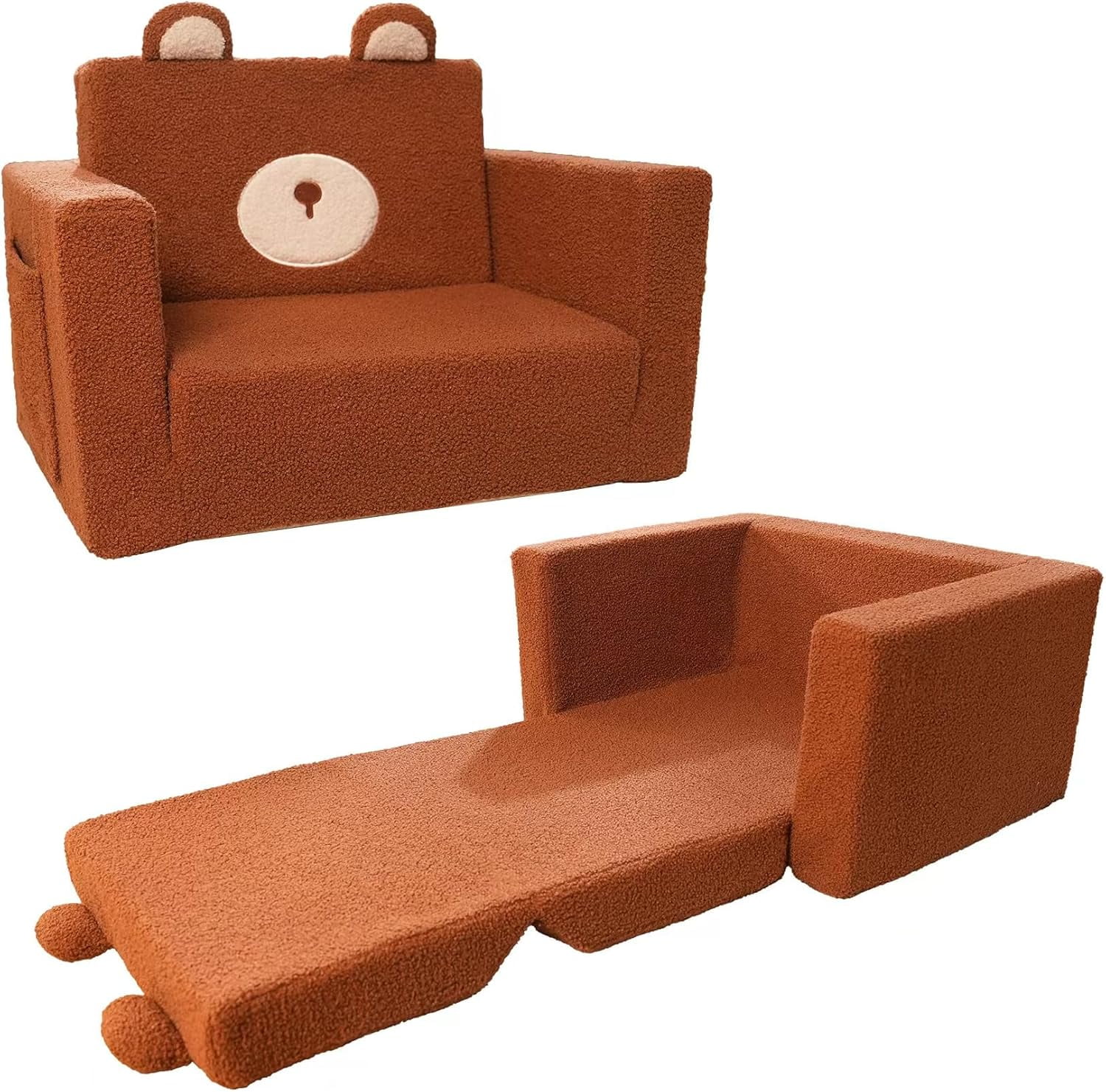 Furniture, Teddy Bear, Baby Chair for Toddler, Toddler Bed, Convertible ...