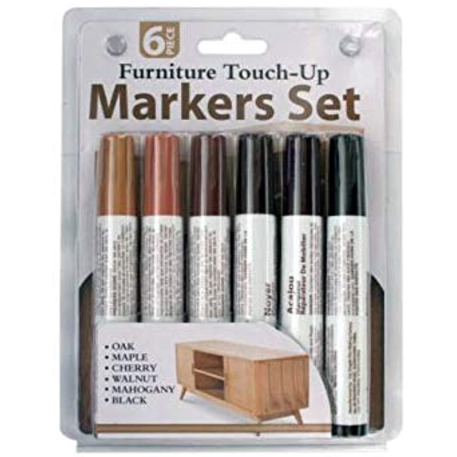 Furniture Touch-Up Markers Set (Available in a pack of 6) - Walmart.com