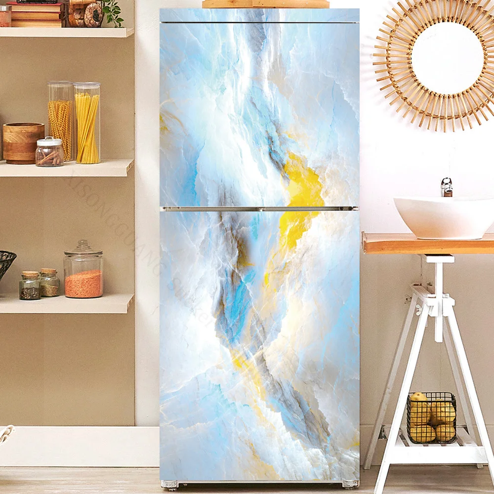 Furniture Wallpaper Refrigerator Stickers Self-adhesive Waterproof ...