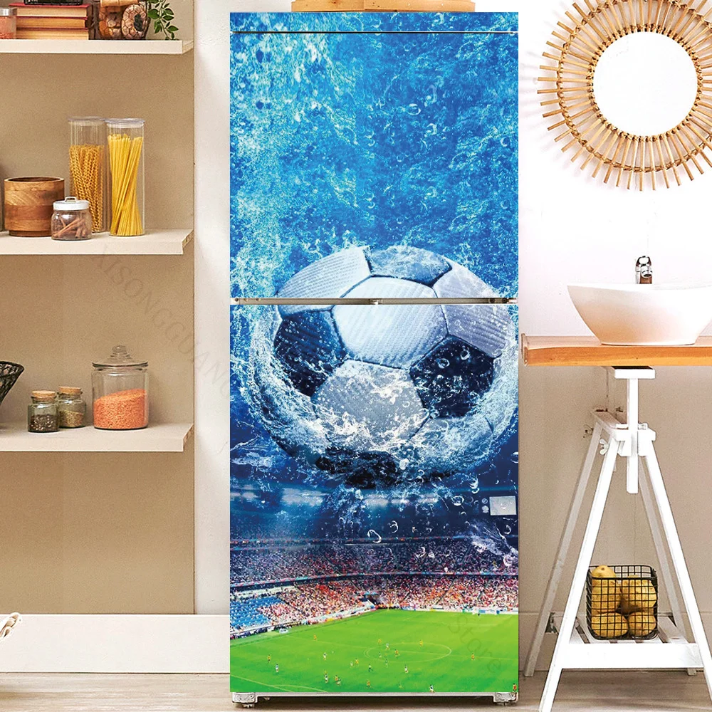 Furniture Wallpaper Refrigerator Stickers Self-adhesive Waterproof ...