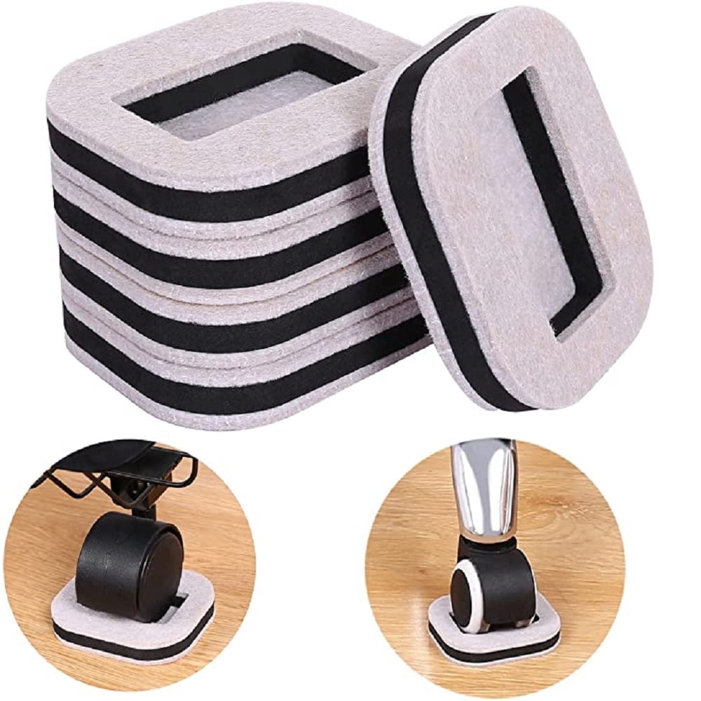 Slopehill Furniture Wheel Stopper Castor Cup, Protect Floor, Reduce ...