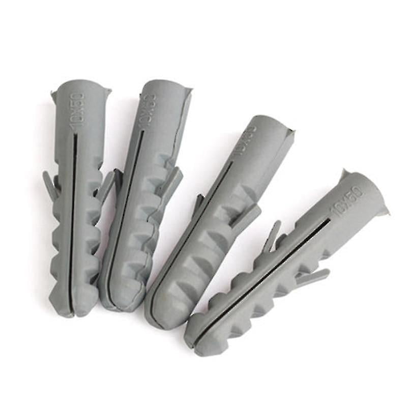 Furniture anchors 100pcs plastic expansion pipe m5/m6/m7/m8 rubber plug ...
