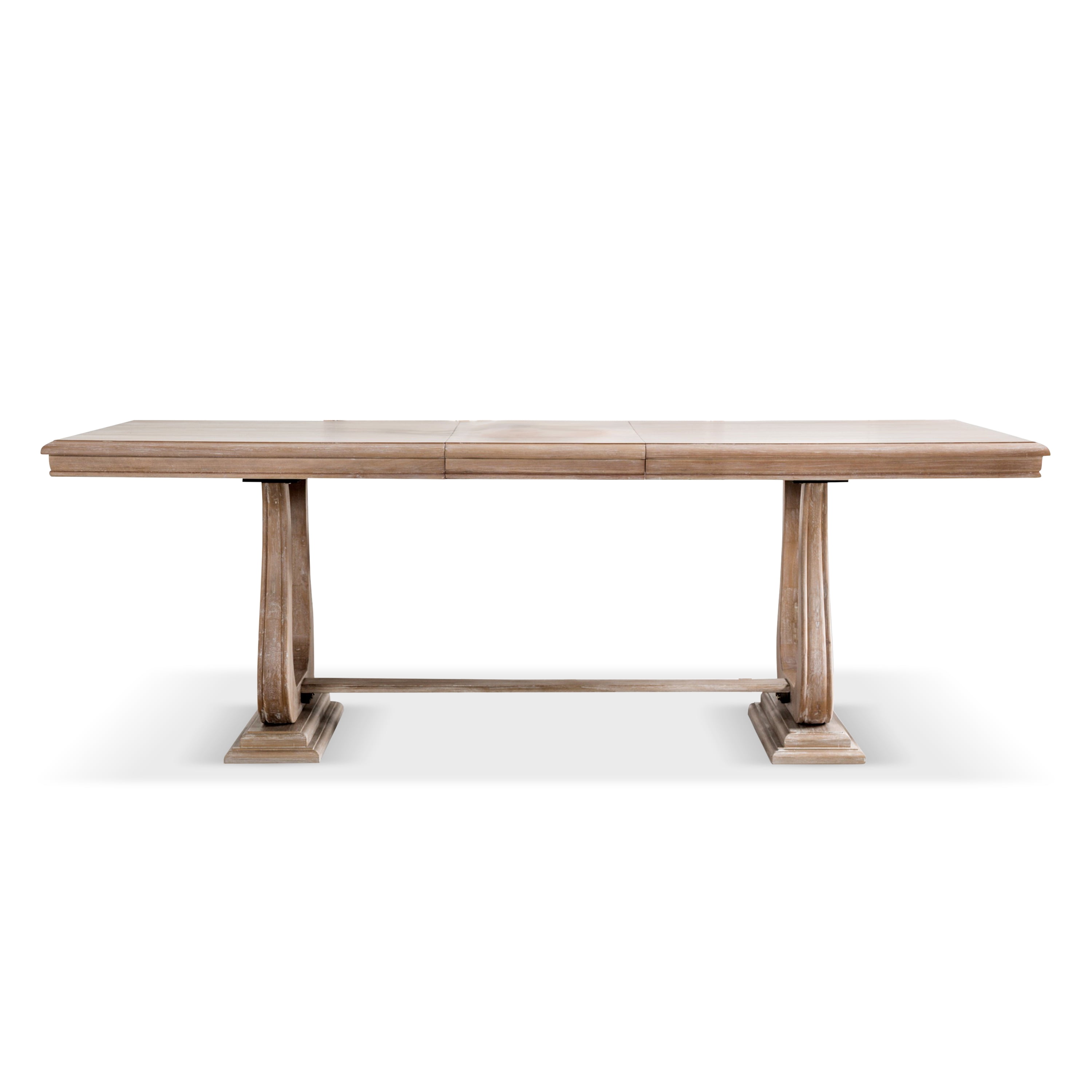 Furniture of America Auriol 90-inch Rectangle Wood Extendable Table ...