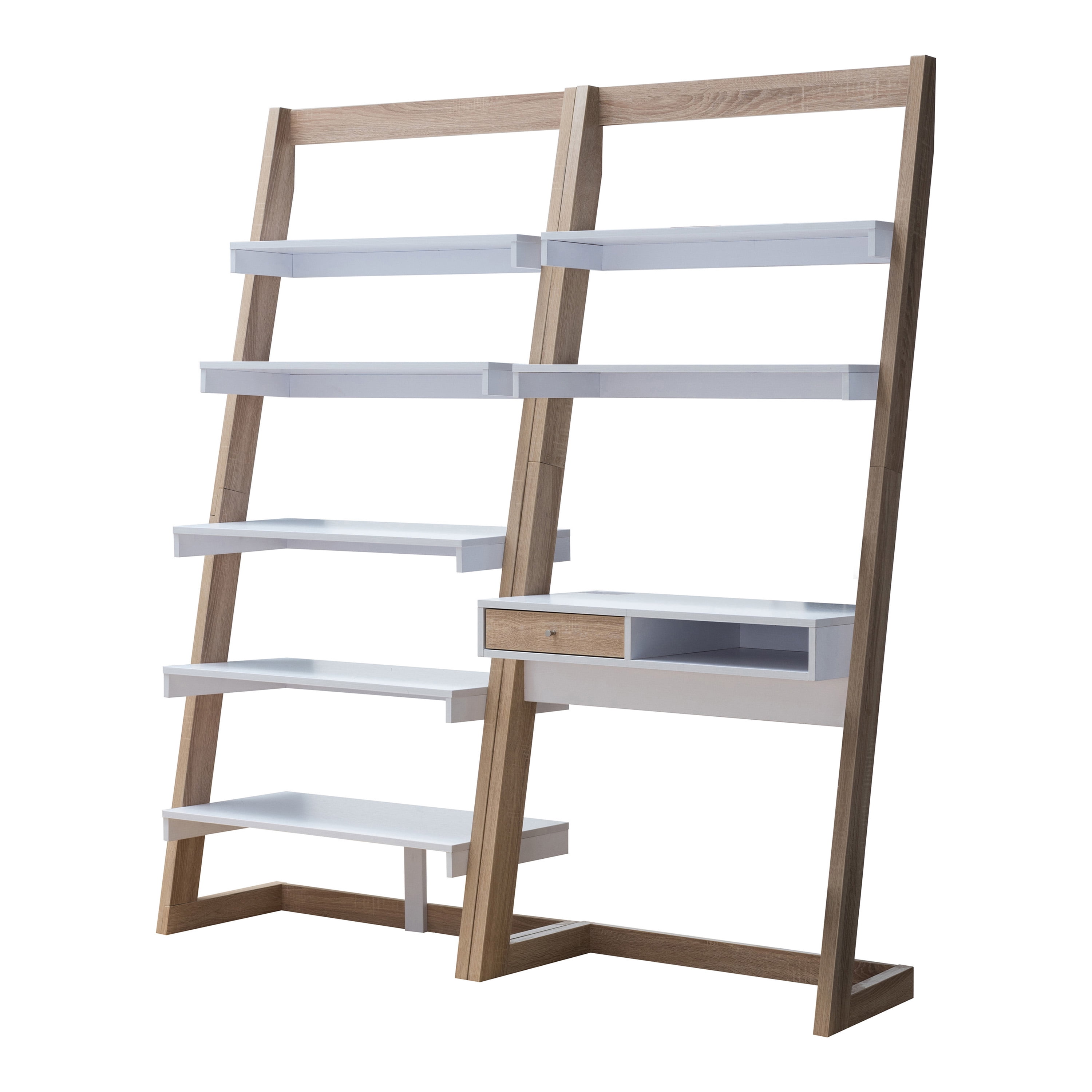 Furniture of America Beniford Modern 33.75 in Metal Portable Leaning ...