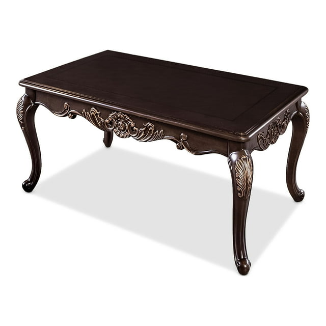 Furniture of America Bowers Solid Wood Coffee Table - Walmart.com