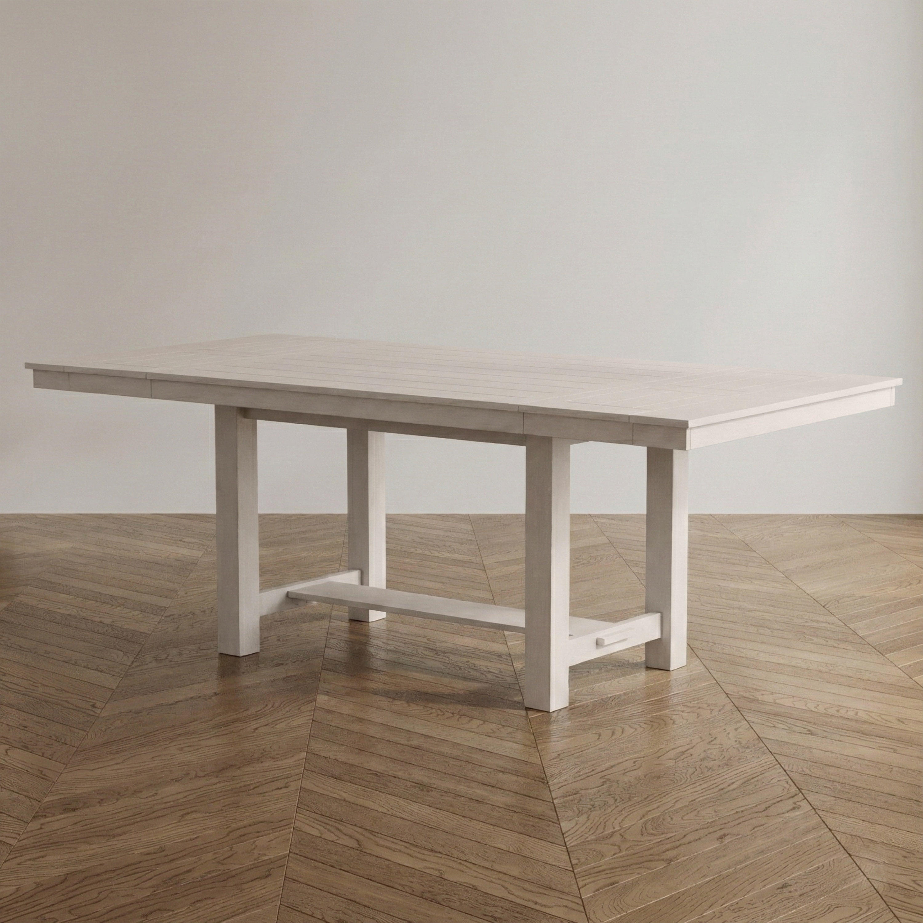 Furniture of America Brenic 84-inch Rectangle Extendable Dining Table ...