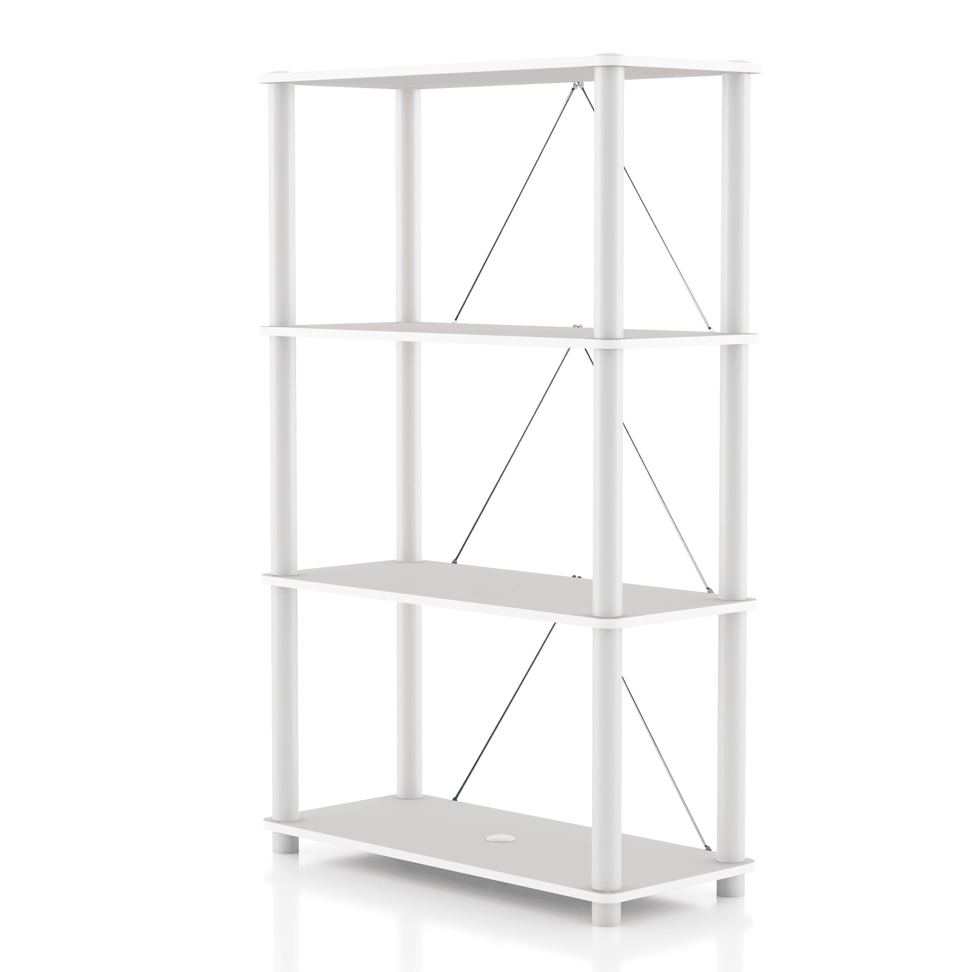 Furniture of America Brooks Adult Open Display Shelf Bookcase, 4-Tier ...