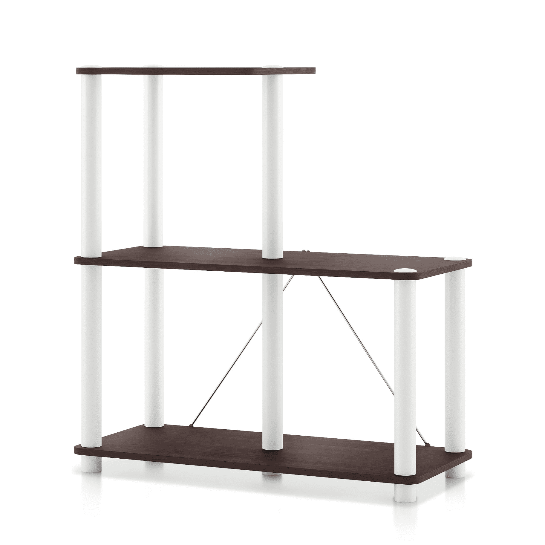 Furniture of America Brooks Adult Open Display Shelf Bookcase, 3-Cube ...