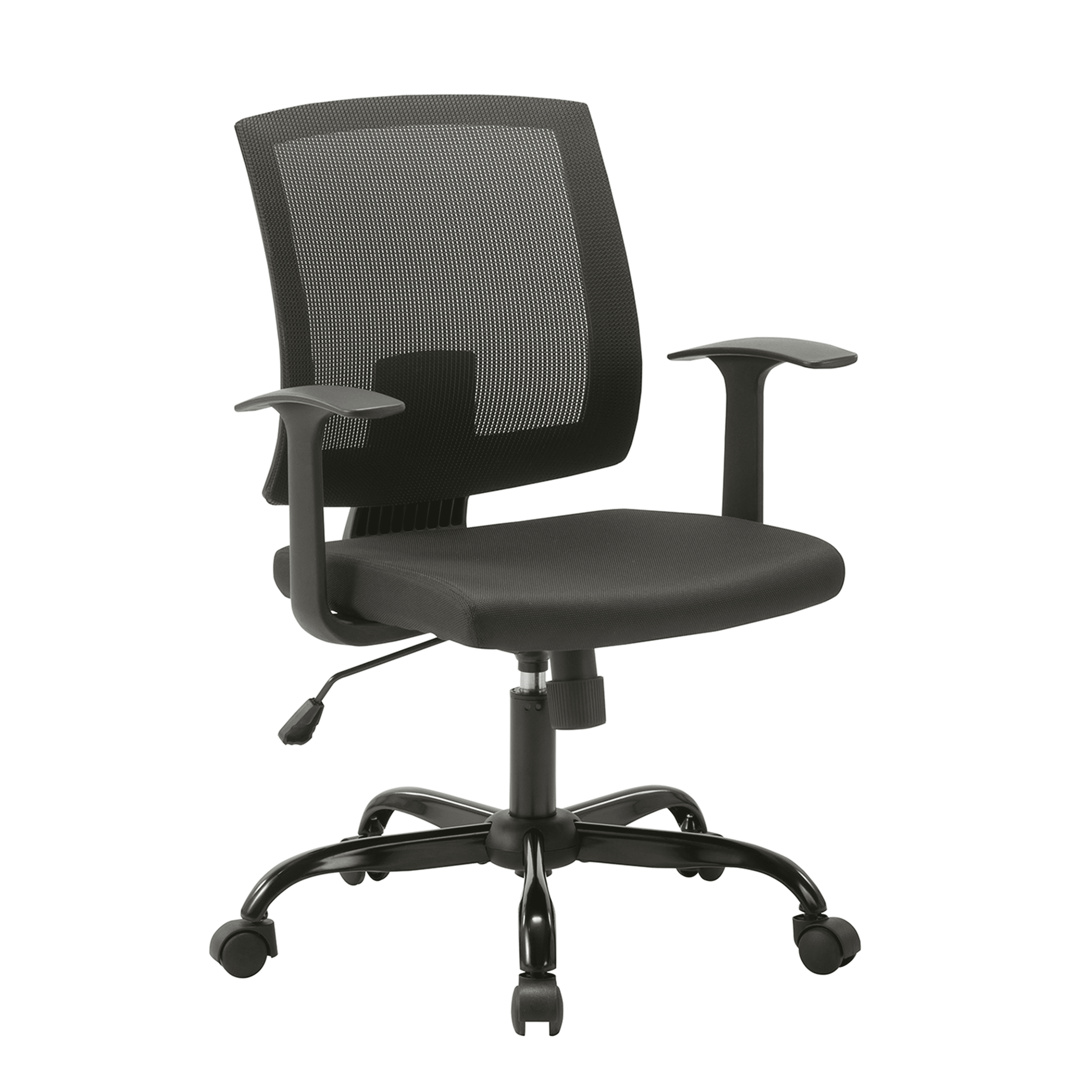 Furniture of America Combs Office Chair with Adjustable Height in Black ...