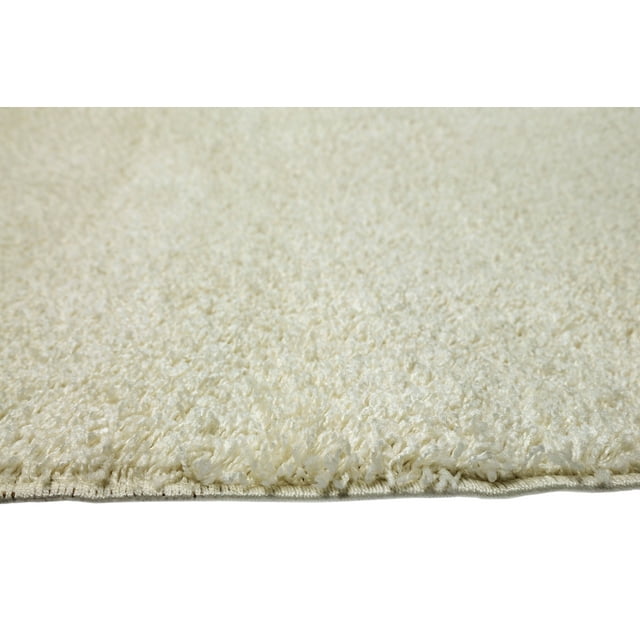 Furniture of America Contemporary 5x7 Ivory Shag Rug - Walmart.com