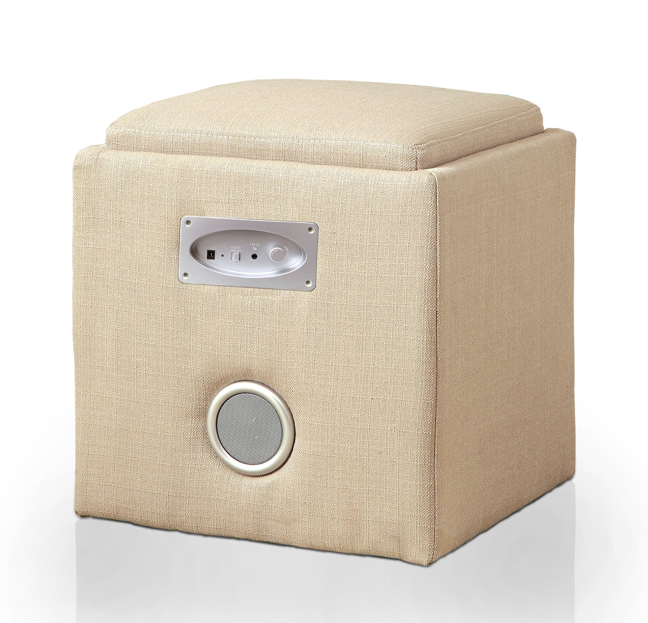 Neko Speaker Ottoman - Stylish Bluetooth Storage - Walmart.com