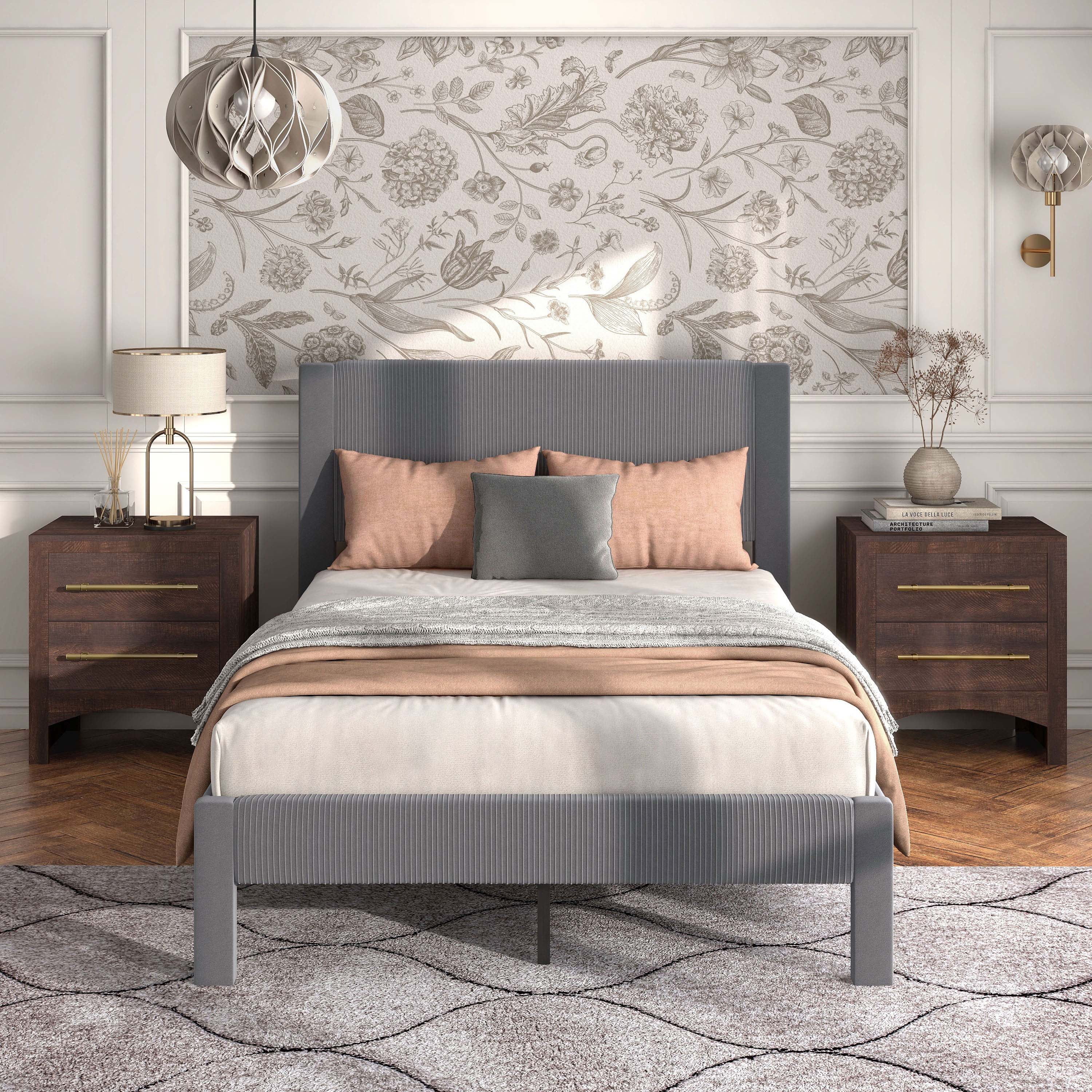 Free Shipping! Furniture of America Dina Upholstered Mattress Ready ...
