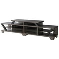 Furniture of America Dixon Rustic Wood 82-Inch TV Stand in Distressed ...
