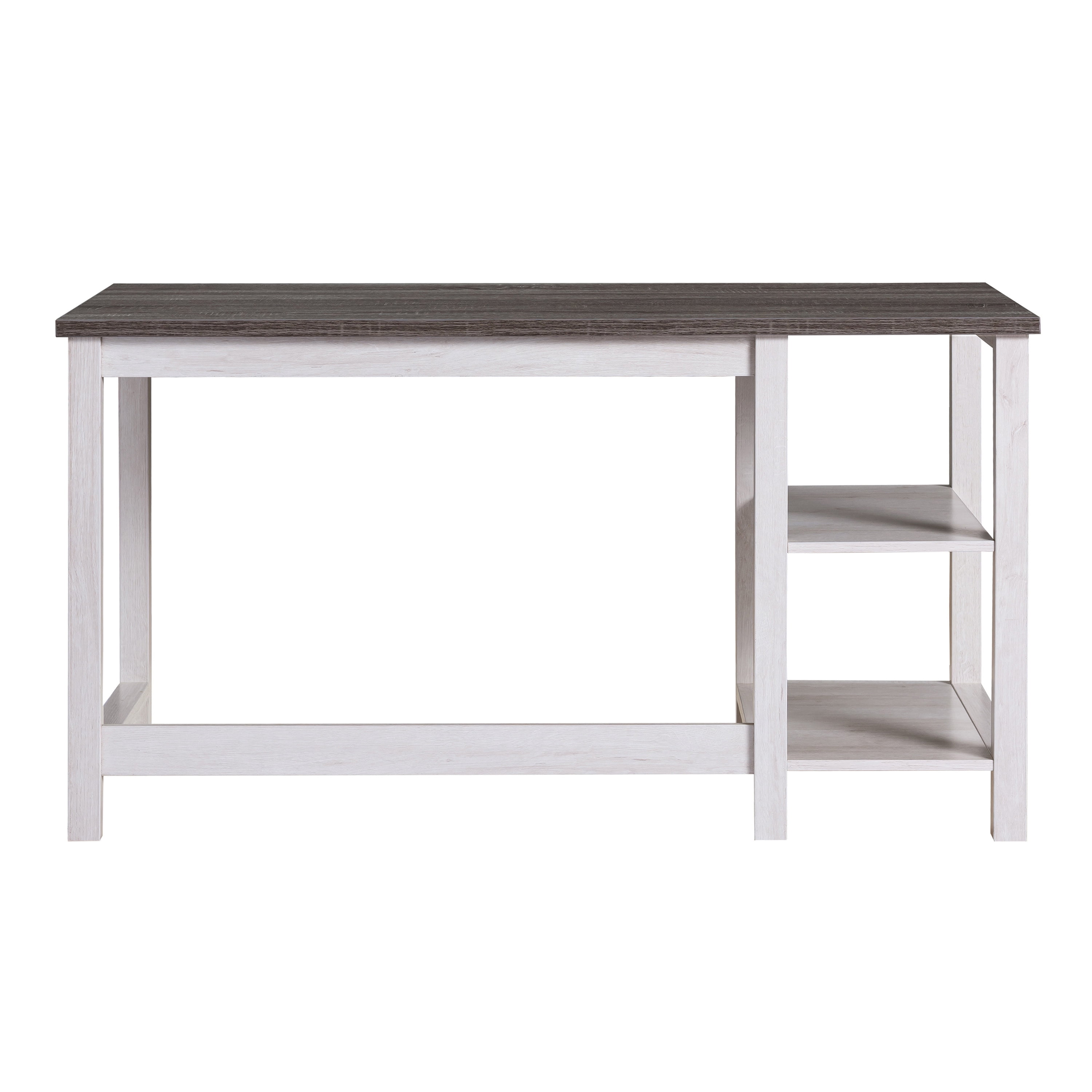 Free Shipping! Furniture of America Dutoit 55-inch Desk with Shelves ...