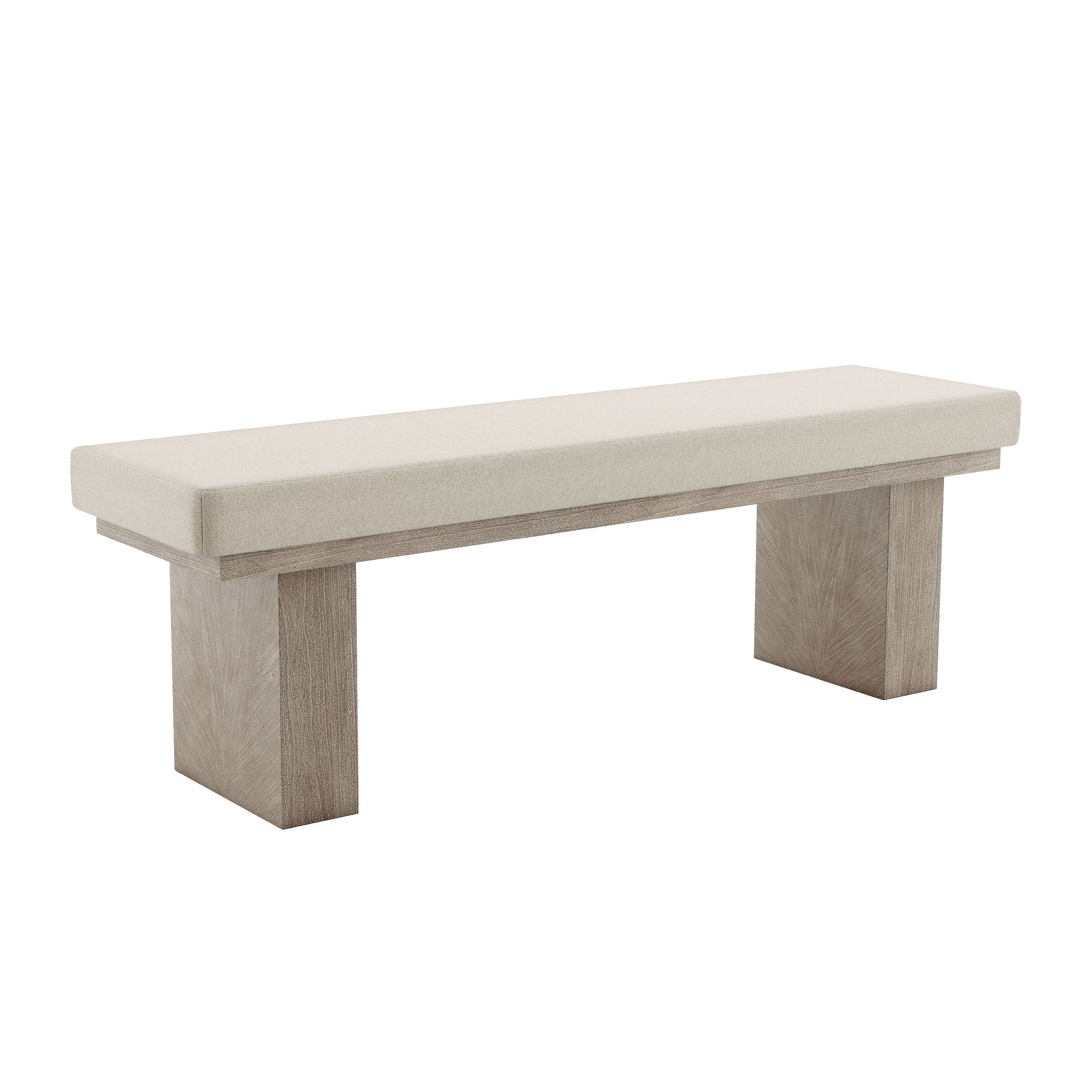 Furniture of America Foome Modern Farmhouse Upholstered Solid Wood ...