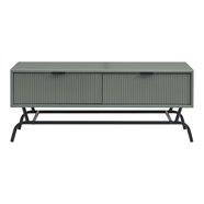 Furniture of America Locke 2-Shelf Wood White Coffee Table - Walmart.com