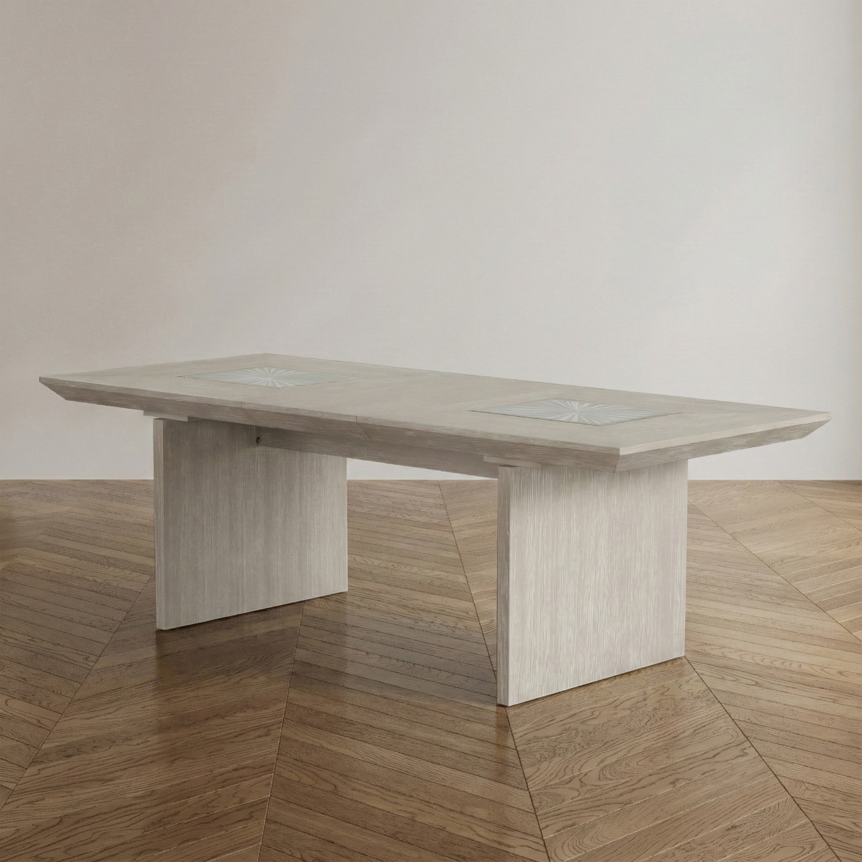 Furniture of America Glora 90" Removable Leaf Extendable Dining Table ...