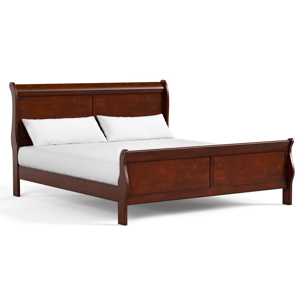 Furniture of America Henceford Sleigh Bed - Walmart.com