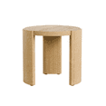 Furniture of America Honora Modern Wood 20-inch Oval End Table with ...