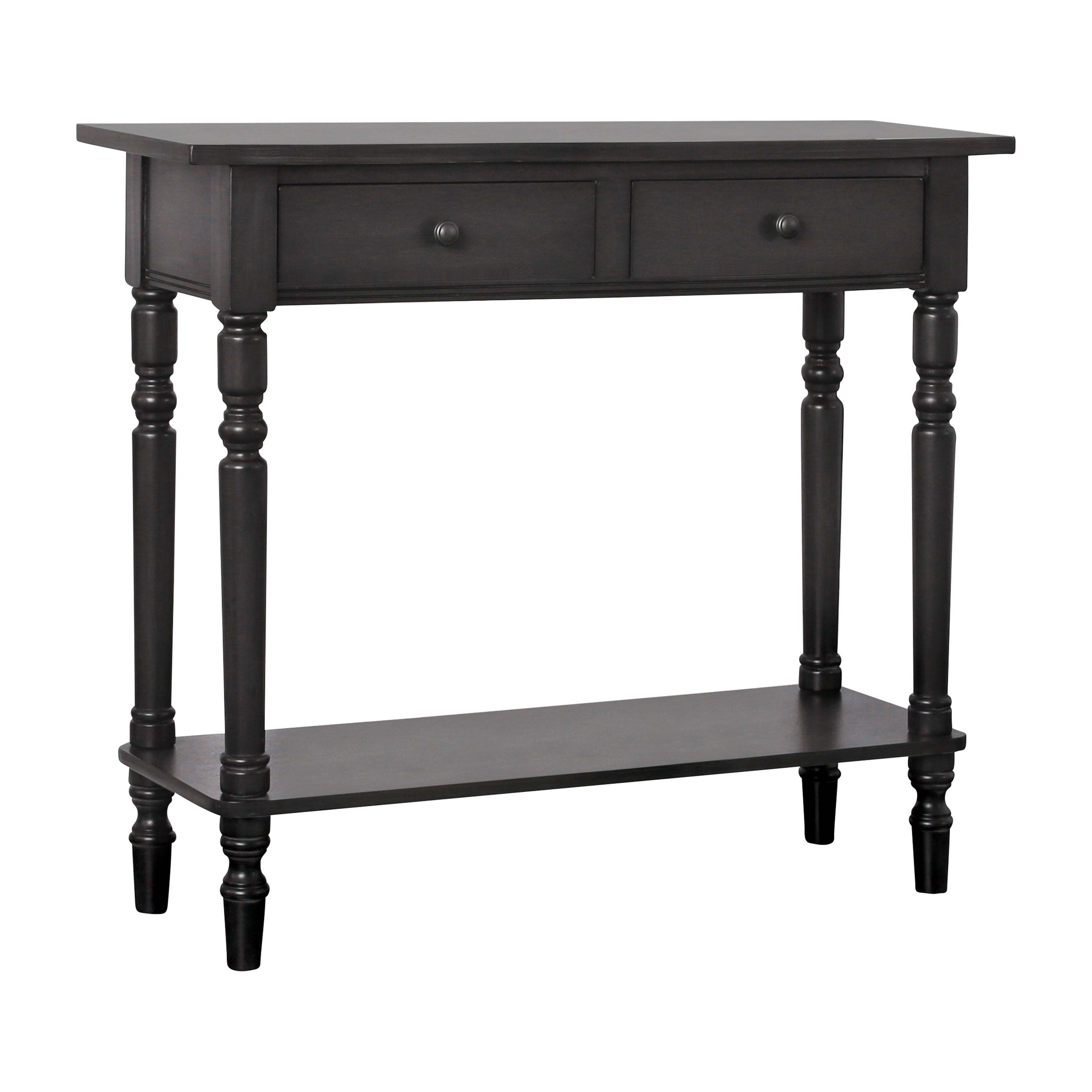 Furniture of America Humphry Sofa Console Table in Gray Wood Finish ...