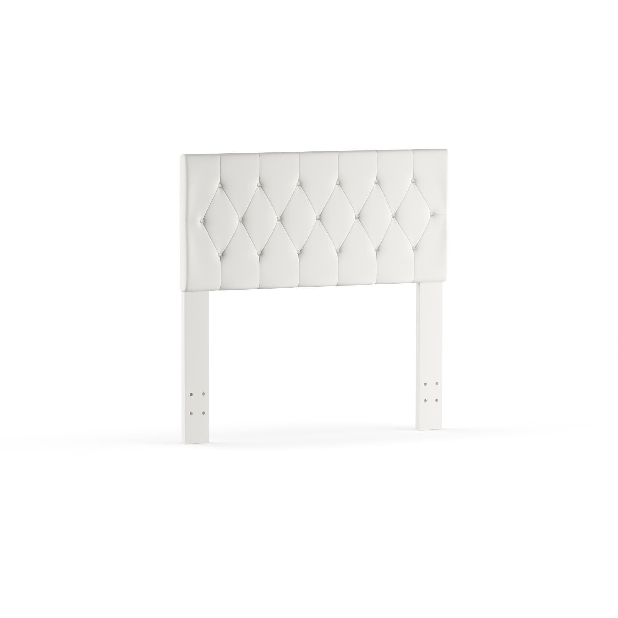 Furniture of America Kailee Contemporary Crystal Tufted Twin Headboard ...