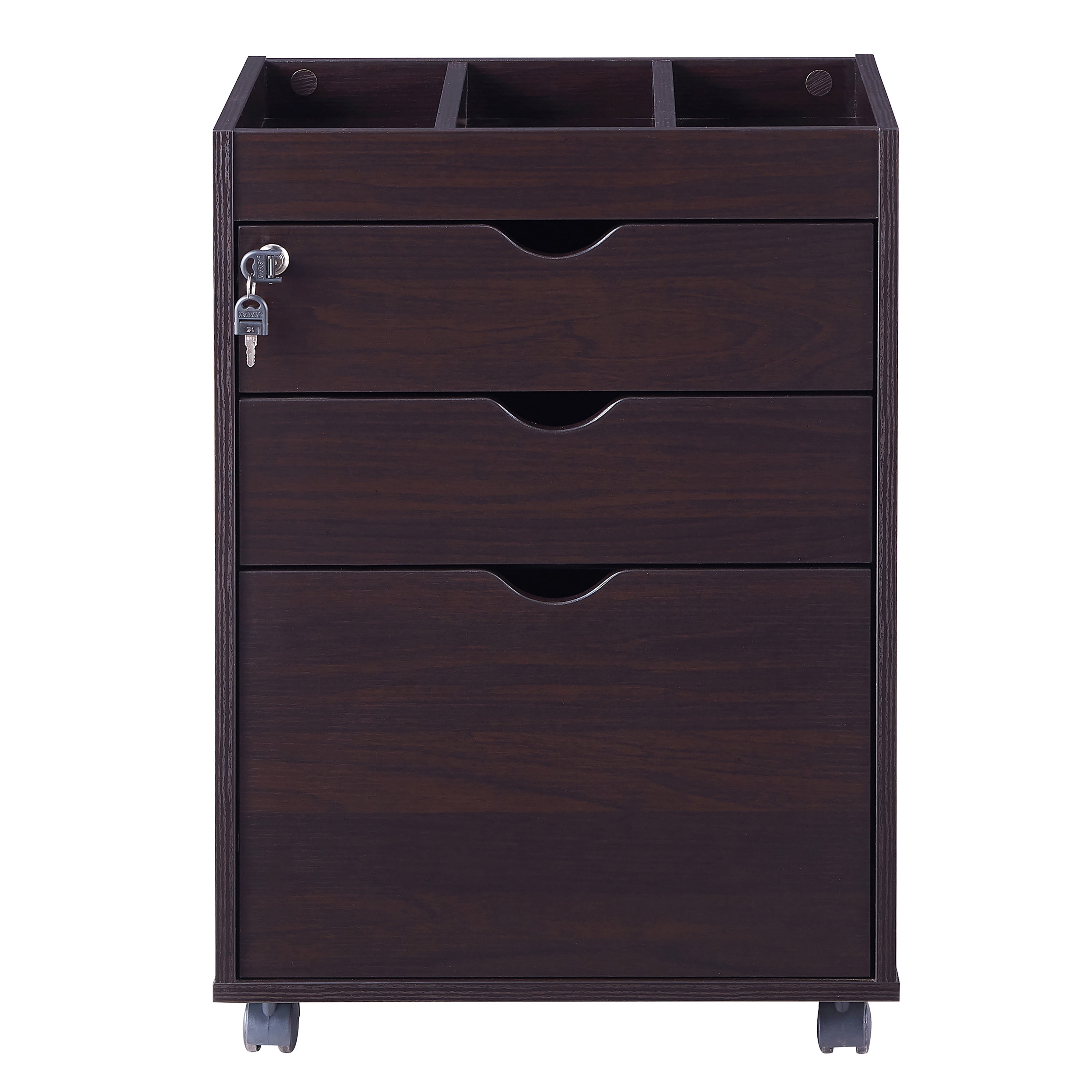 Free Shipping! Furniture of America Knott Lockable File Cabinet ...
