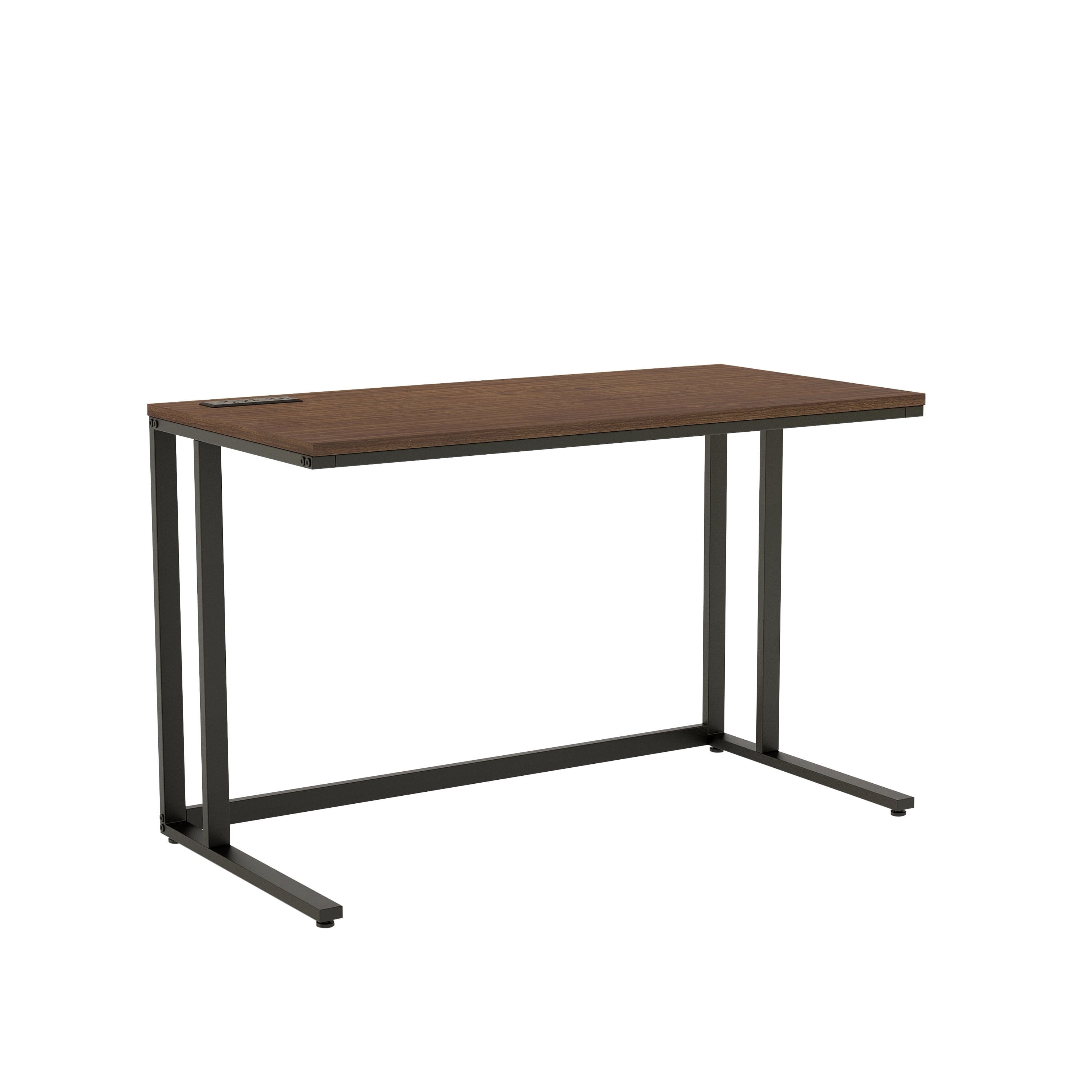 Furniture of America Lazzo Modern 47-inch Steel Computer Desk with USB ...