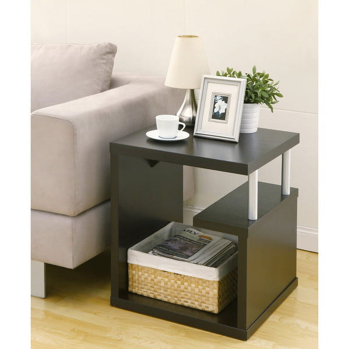 Furniture of America Level End Table, Espresso - Walmart.com