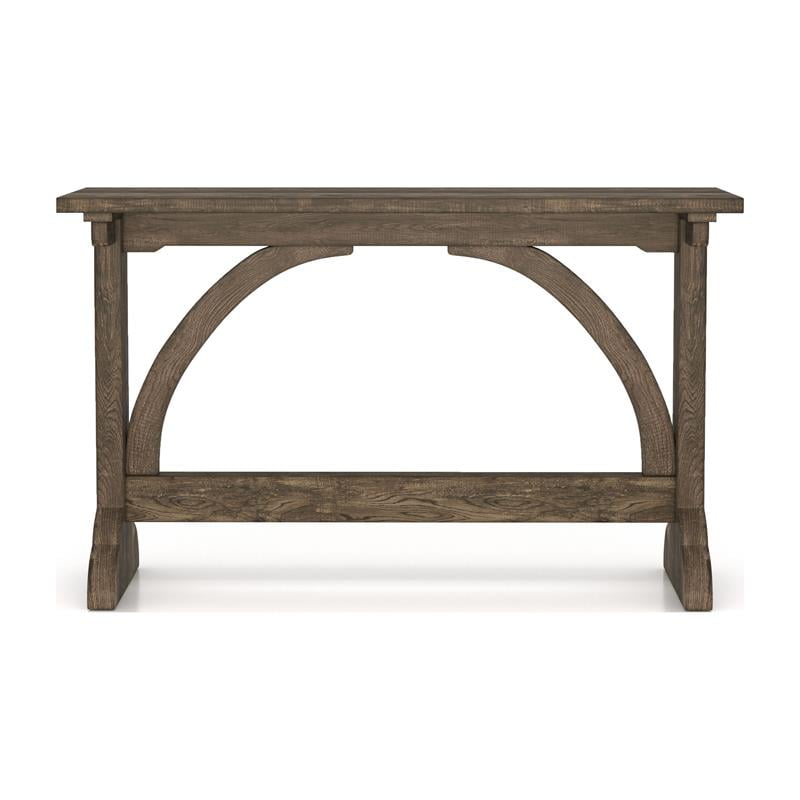 Furniture of America Linx Rustic Wood Rectangle Console Table in ...