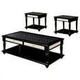Furniture of America Malizze 3-Piece Espresso Coffee Table Set with ...