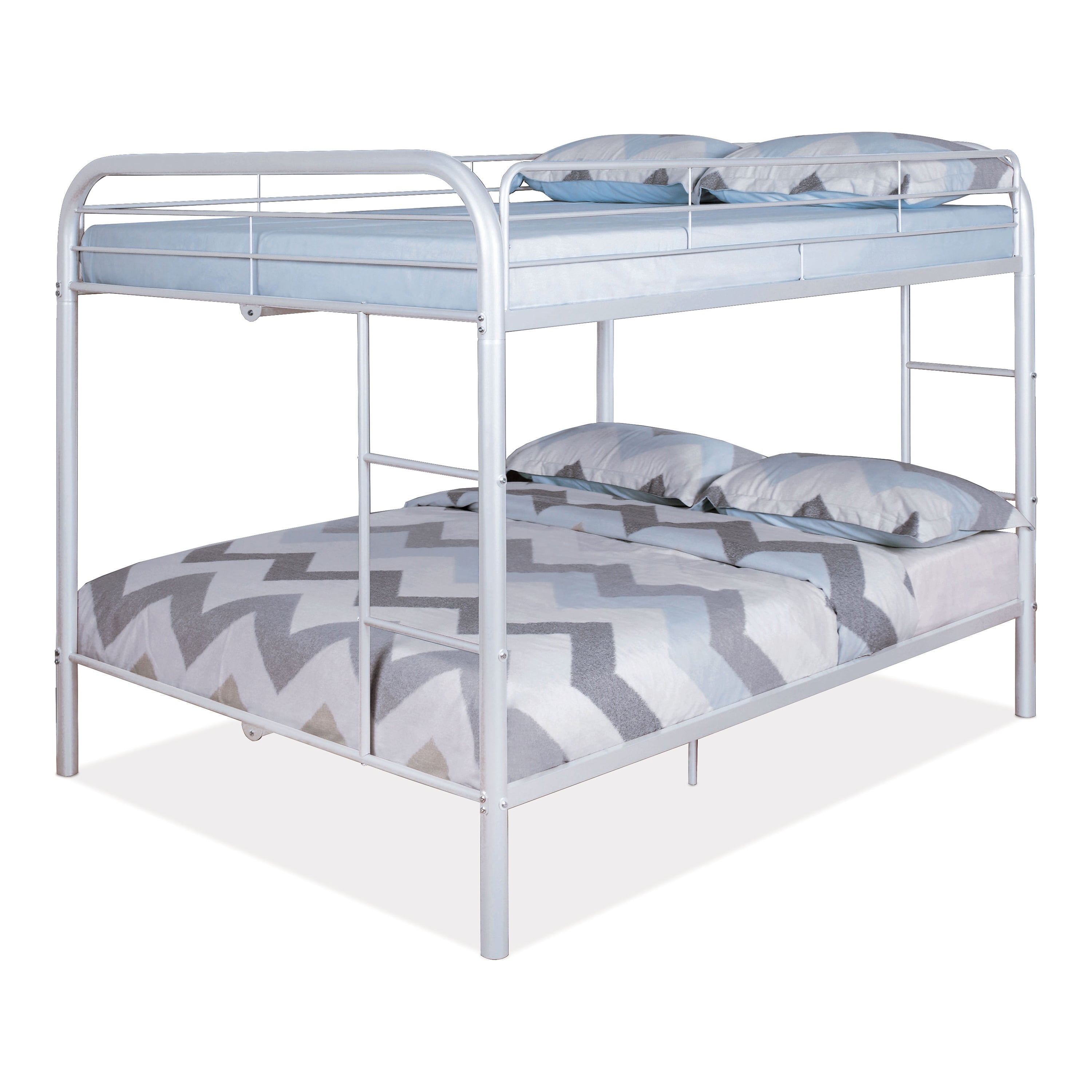Furniture of America Mihauk Kids Metal Full over Full Bunk Bed with ...