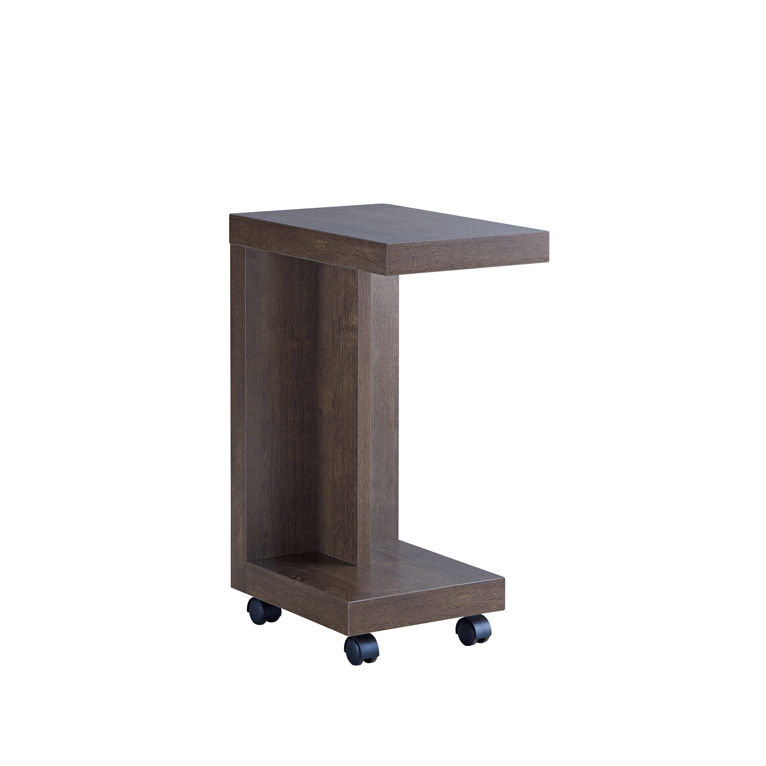 Furniture of America Otis Modern Mobile 18-inch 1-Shelf Side Table by ...