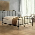 Furniture of America Pall Modern Metal Spindle Panel Bed Full - Walmart.com