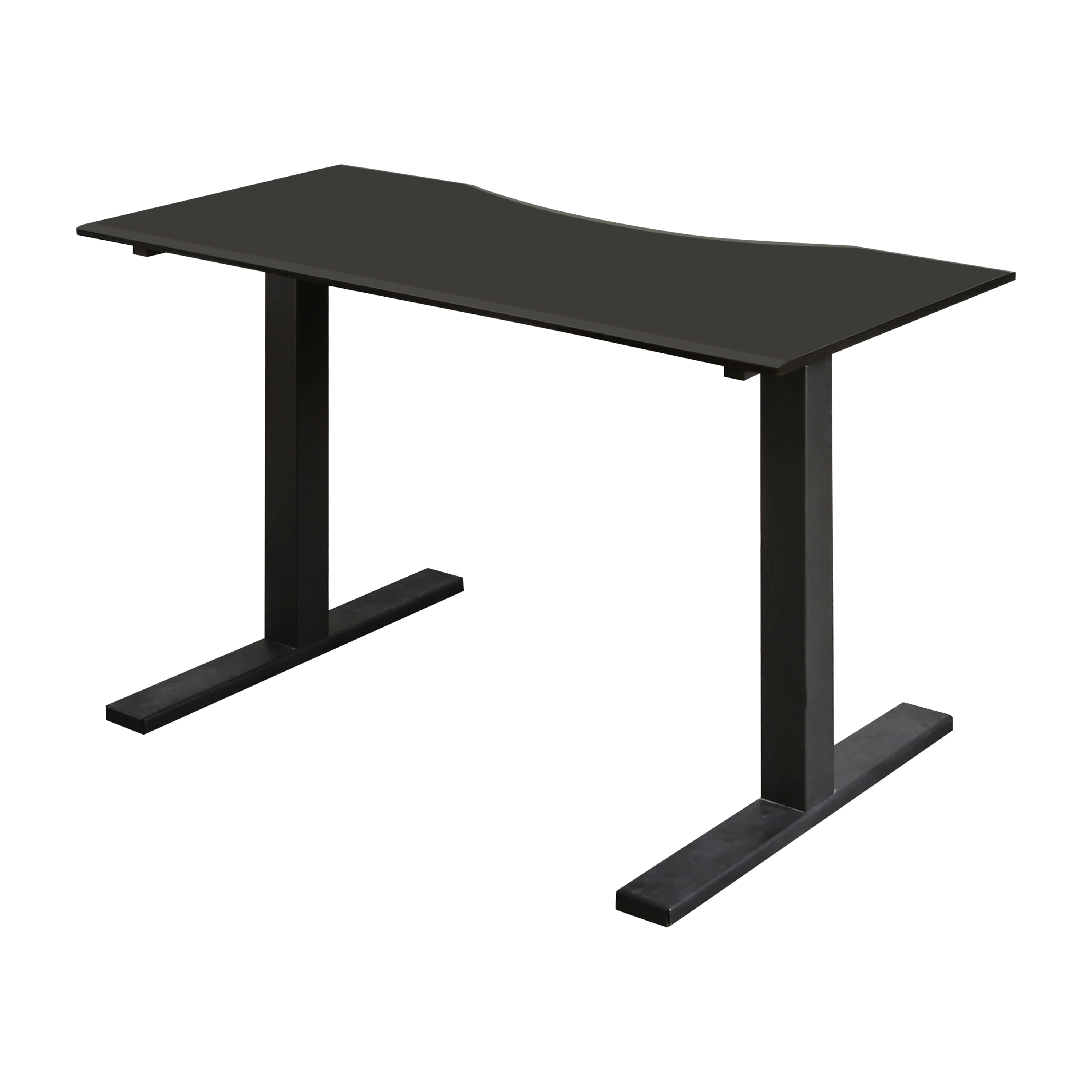 Furniture Peter Contemporary Adjustable Height Desk - Black - Walmart.com