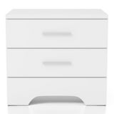 Furniture of America Pilot Wood Nightstand with 2-Drawer, White ...