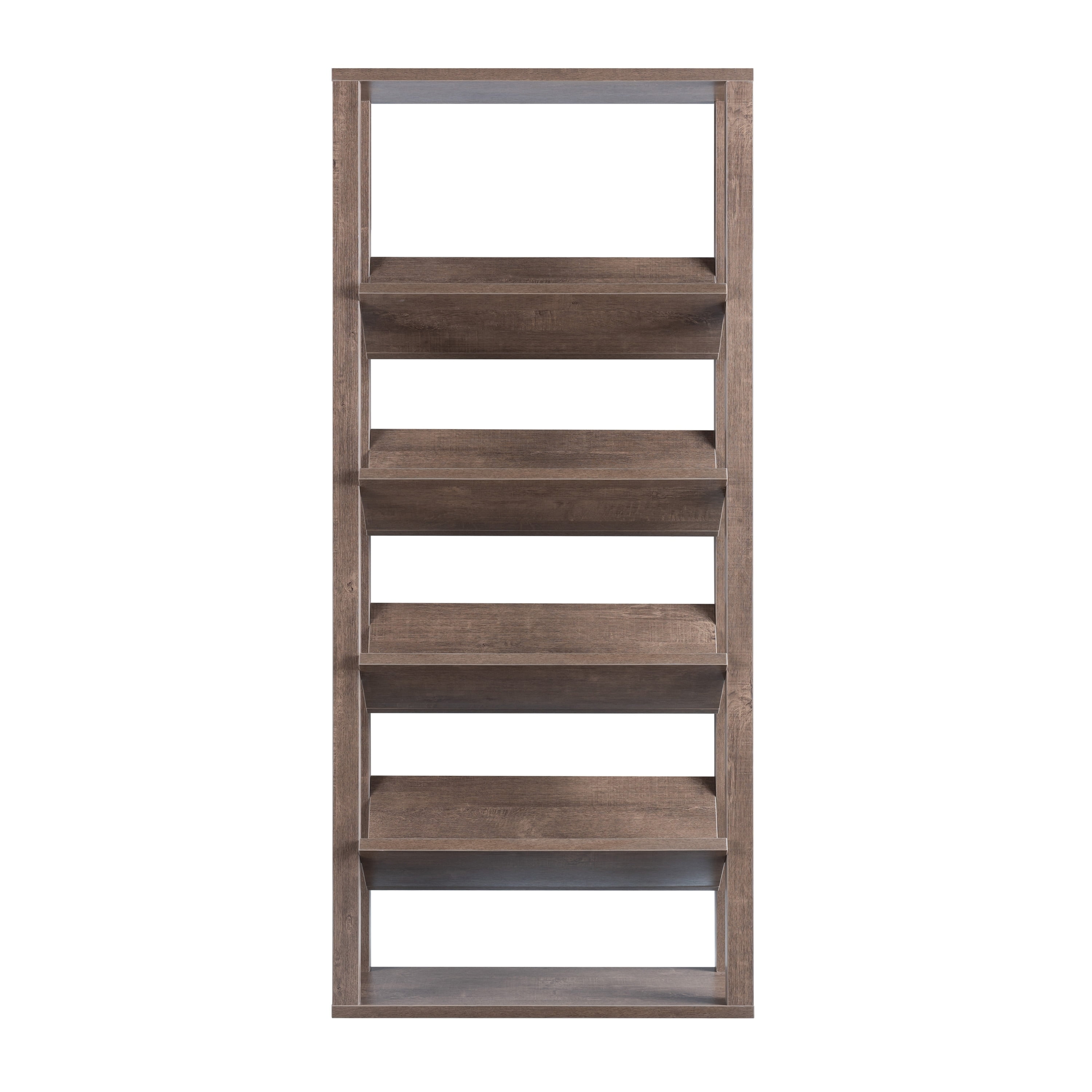 Furniture of America Puno Contemporary 5-Shelf Open Back Bookcase by ...