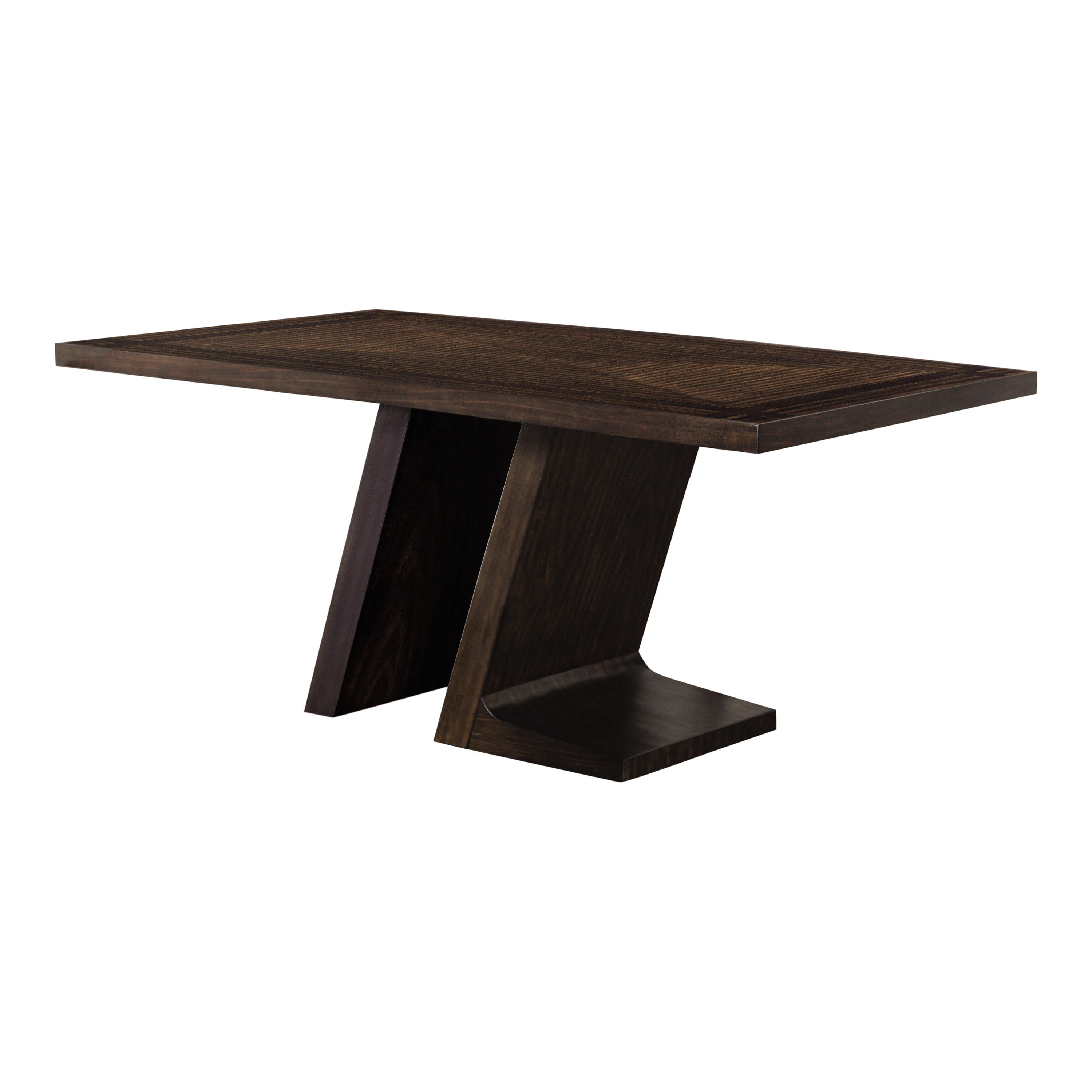 Furniture of America Rhiannon Solid Wood 72-inch Dining Table, Espresso ...