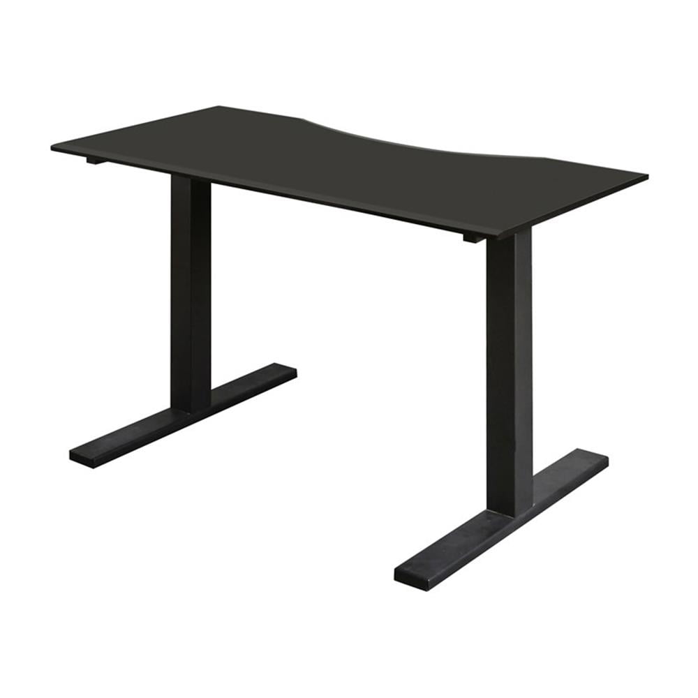 Furniture of America Seantay Metal Adjustable Short Desk with USB in ...