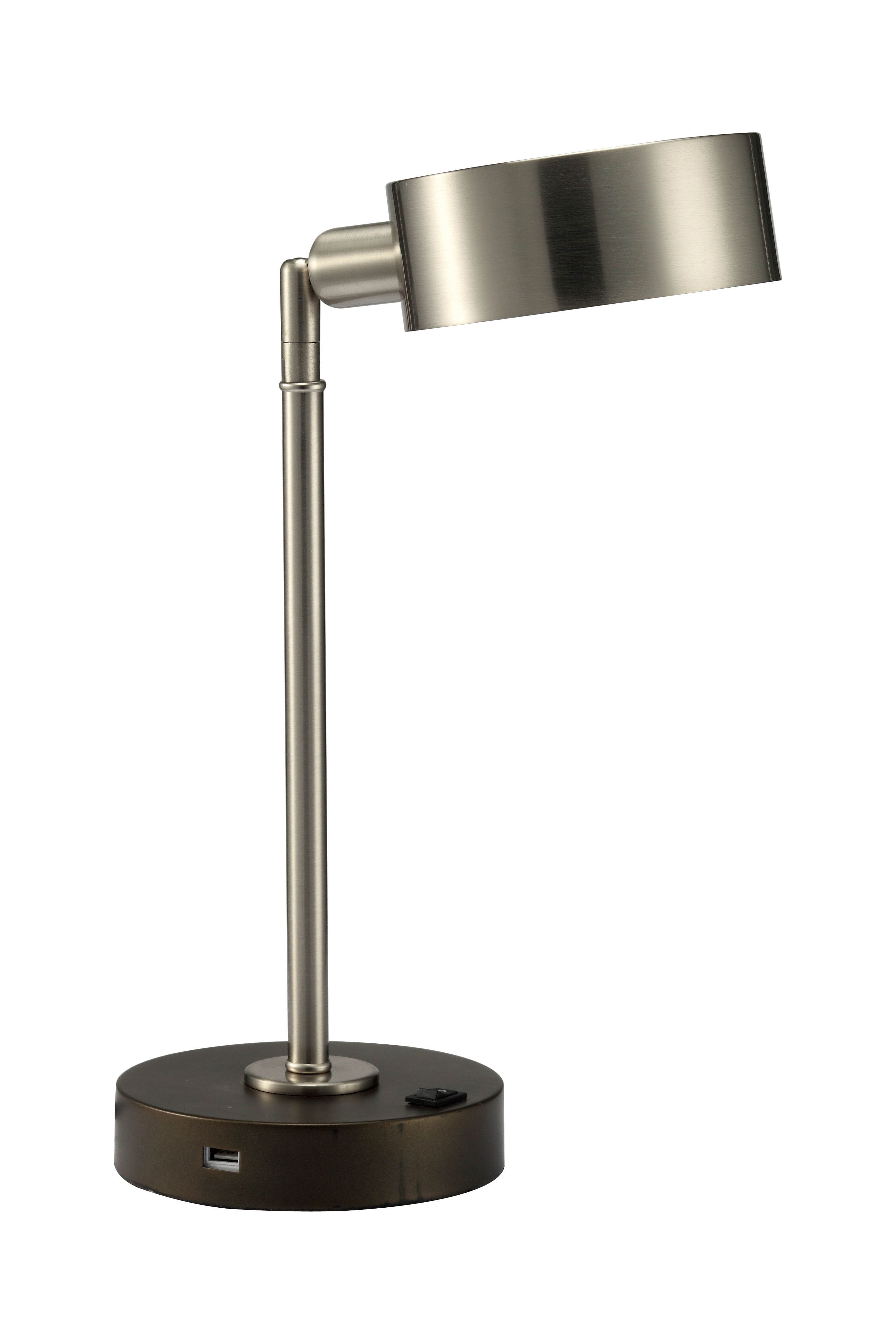 Free Shipping! Furniture of America Silas Modern Angled Neck Table Lamp ...